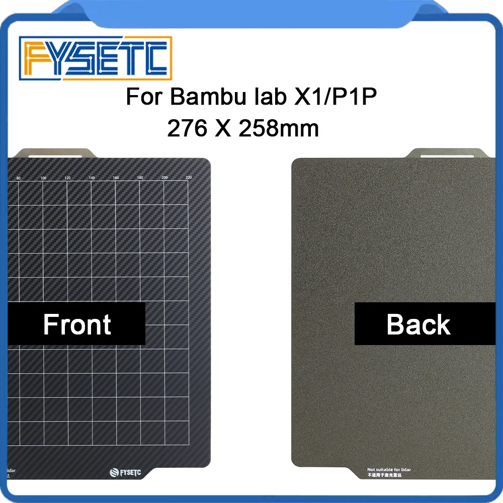 For-Bambu-lab-x1-p1p-Double-Side-Build-Plate-Texture-PEI-Smooth-PET ...