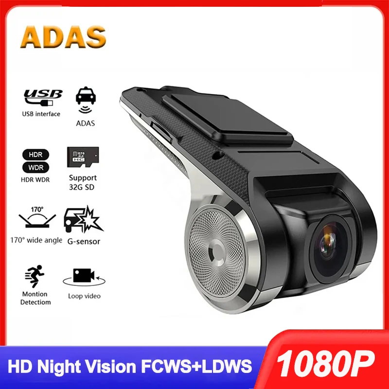 Dash-Cam-for-Cars-USB-1080P-170-Wide-Angle-Car-Camera-Video-Recorde ...