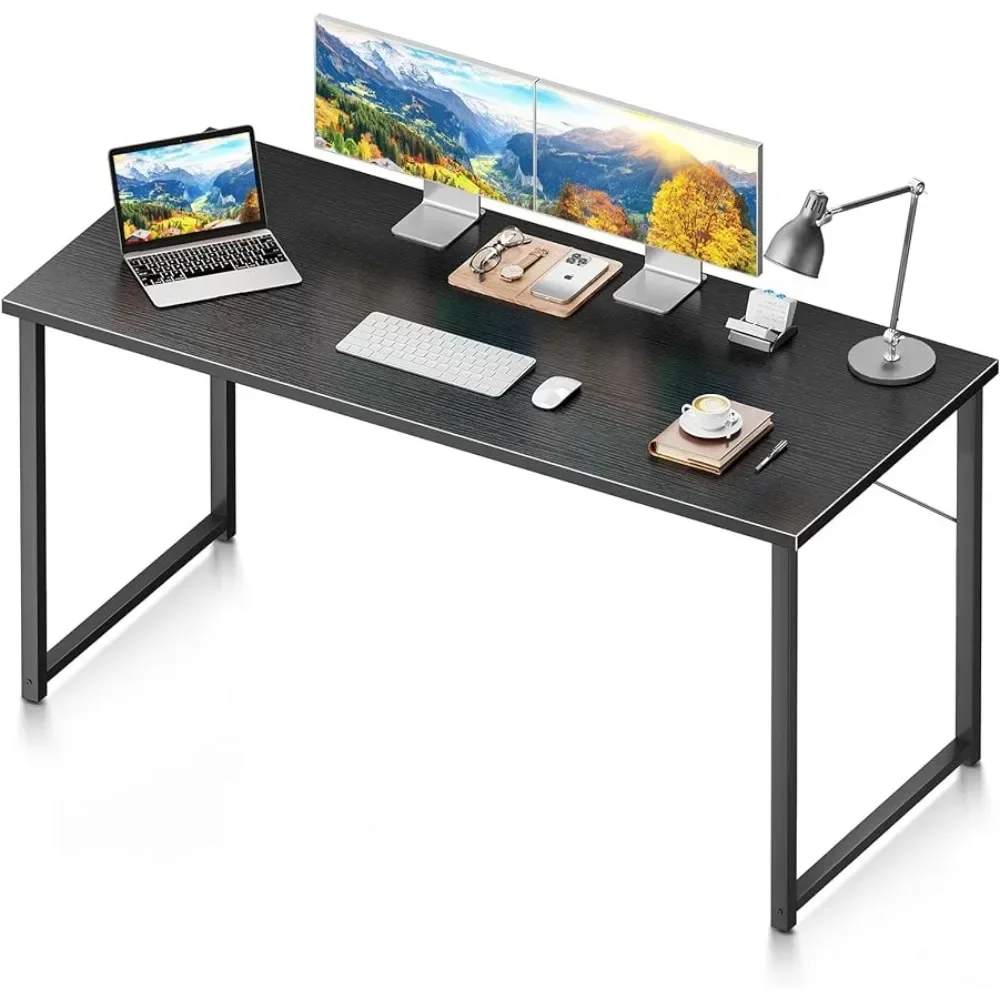 Modern-Simple-Style-Desk-for-Home-Office-55-Inch-Computer-Desk-Free ...
