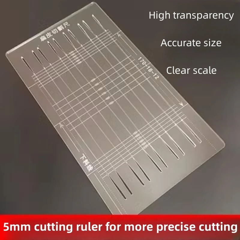 New-Design-of-Multi-Function-Tapered-Ruler-Flat-Leather-Ruler-Rubber ...