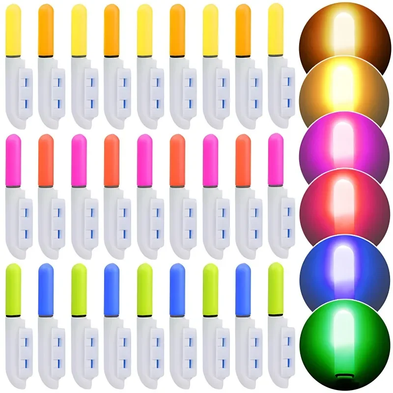 1-5pcs-Color-Glow-Stick-Bite-Alarm-Detachable-LED-Fishing-Rod-Light ...