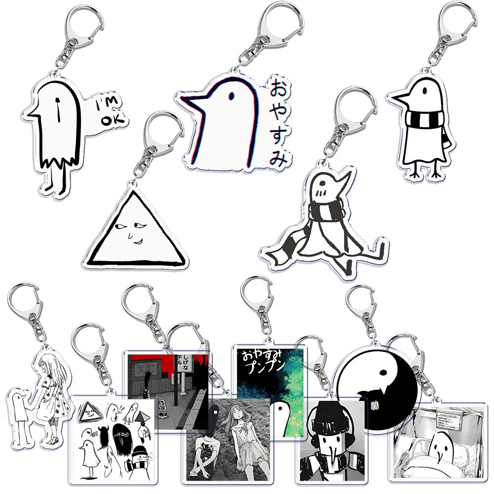 Goodnight-Punpun-Oyasumi-Punpun-Key-Chain-Keychains-Ring-for-Accessories-Bag-Graffiti-Pendant ...