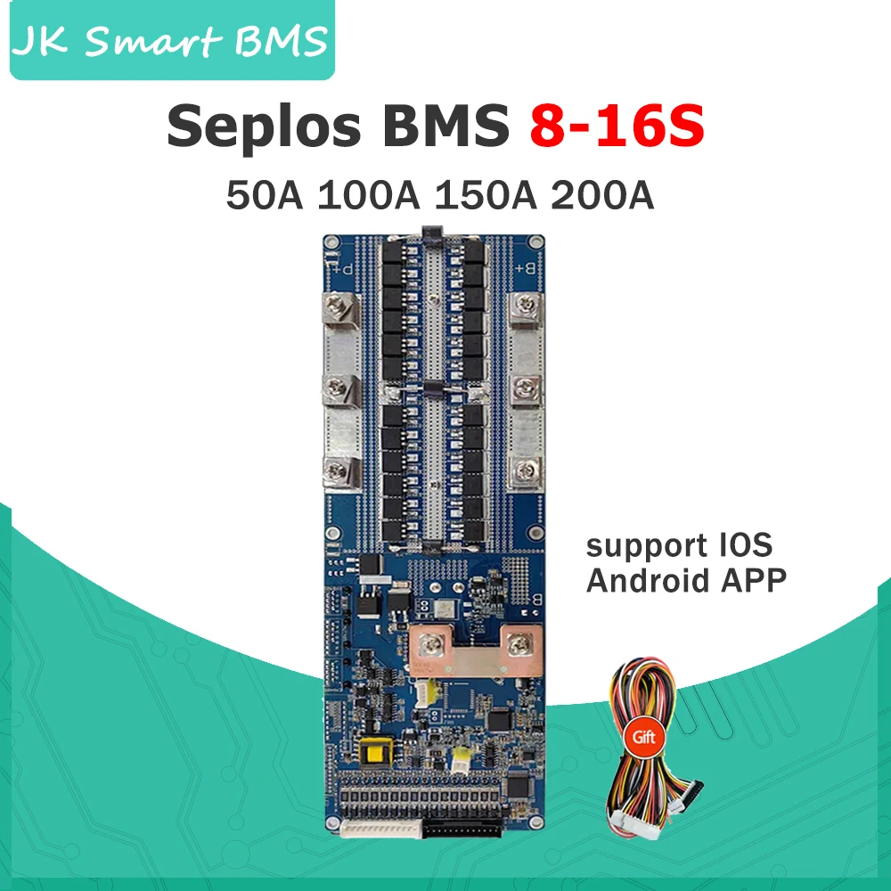 Seplos-inversor-BMS-8S-13S-14S-15S-16S-50A-100A-150A-200A-10E-BT-PC ...
