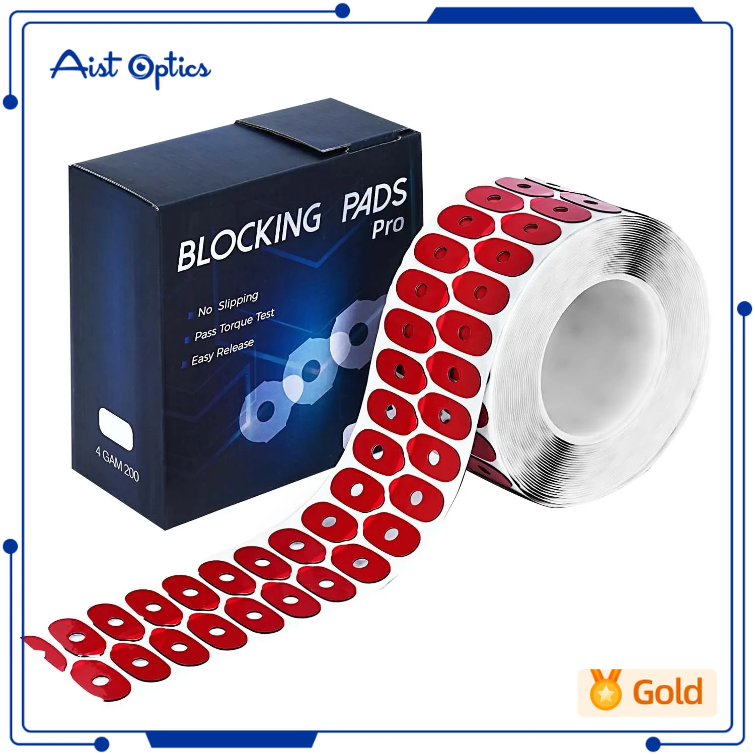 Super hydrophob 1000pcs Lens Edger Non-slip Edging Blocking Pad ...