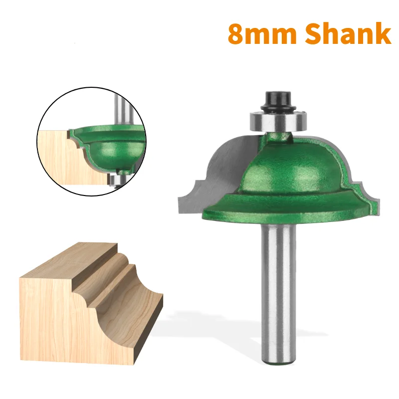 1PC 8MM Shank Classical Bit Router Bit Woodworking Milling Cutter For ...