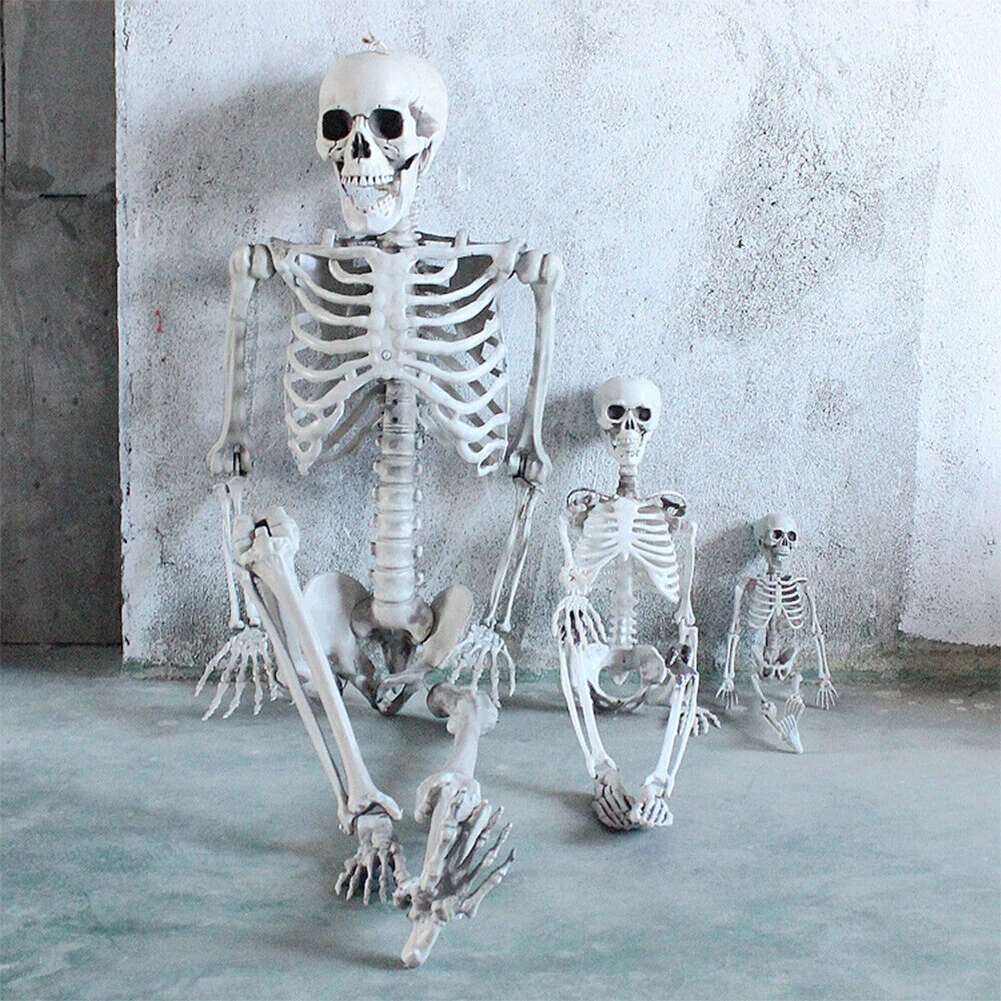 40-170cm-Halloween-Human-Skull-Skeleton-Haunted-House-Hanging-Props ...