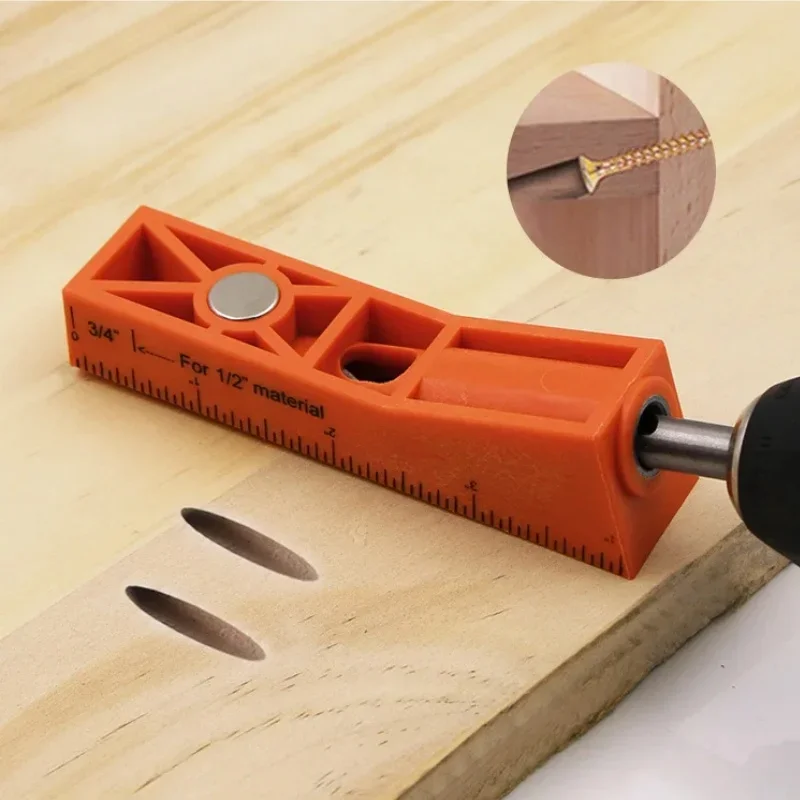Woodworking-Oblique-Hole-Locator-Pocket-Hole-Angle-Drill-Guide-Hole ...