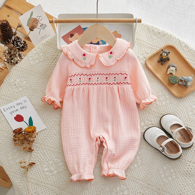 Baby-Clothes-Baby-Bodysuit-Spring-Girl-Onesie-Cotton-Breathable-Long ...