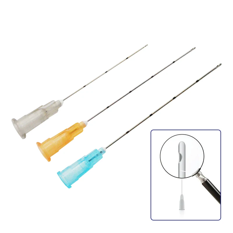 20pcs Blunt tip micro cannula medical injection needle 18G 21G 22G 23G ...