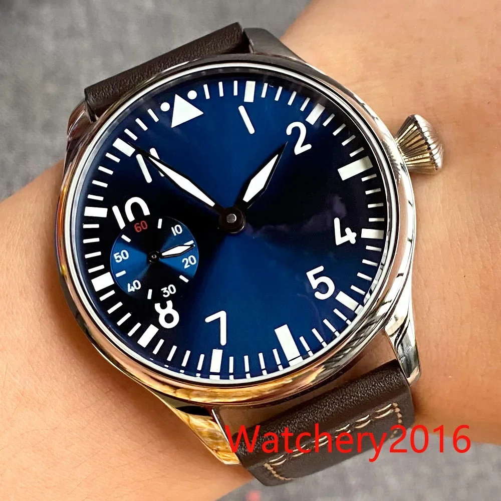 44mm-black-blue-dial-luminous-hands-17-jewels-sapphire-glass-6497 ...