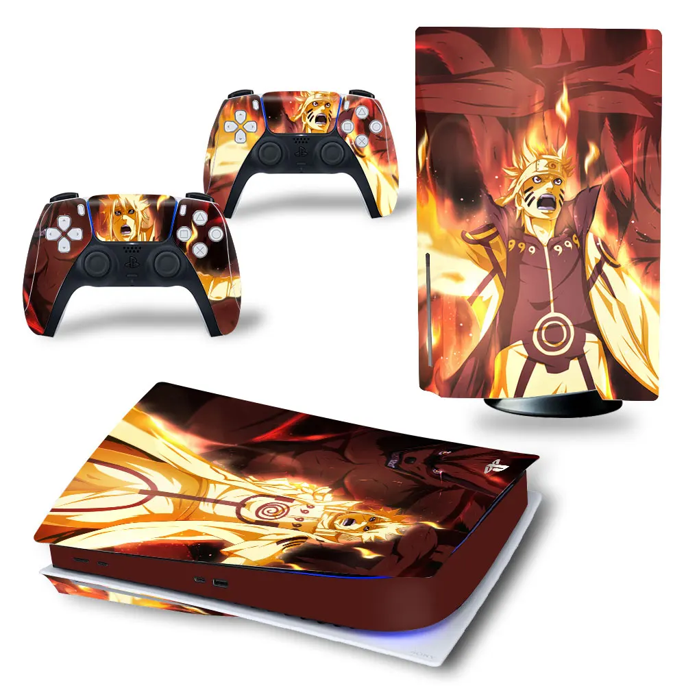 Anime Naruto PS5 Disk Skin Sticker Decal Cover for PlayStation 5 ...