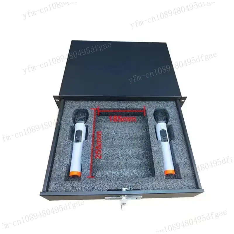 19-Inch-Rack-Drawer-Rack-Cabinet-Box-Drawer-2U-Air-Case-Microphone ...