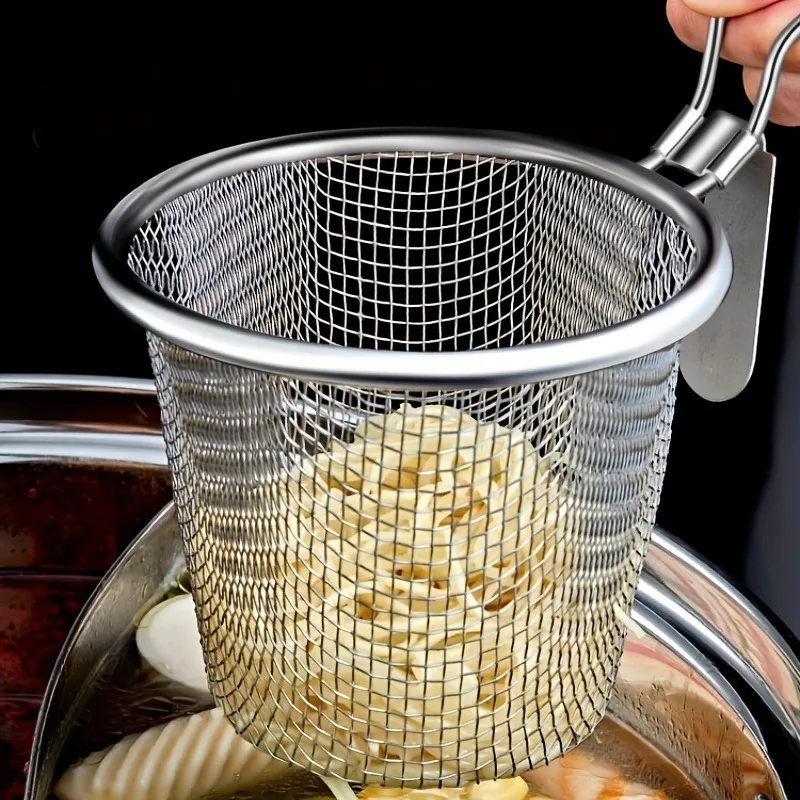 Coladores-de-acero-inoxidable-cesta-de-filtro-colador-de-olla-caliente ...