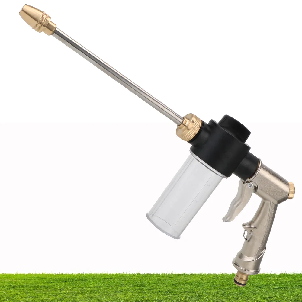 Sprinkler-Foam-Water-Gun-Metal-Water-Spray-Gun-Garden-Hose-Water-Gun ...