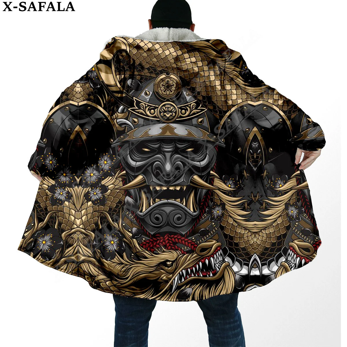 Samurai Demon Mask Tattoo