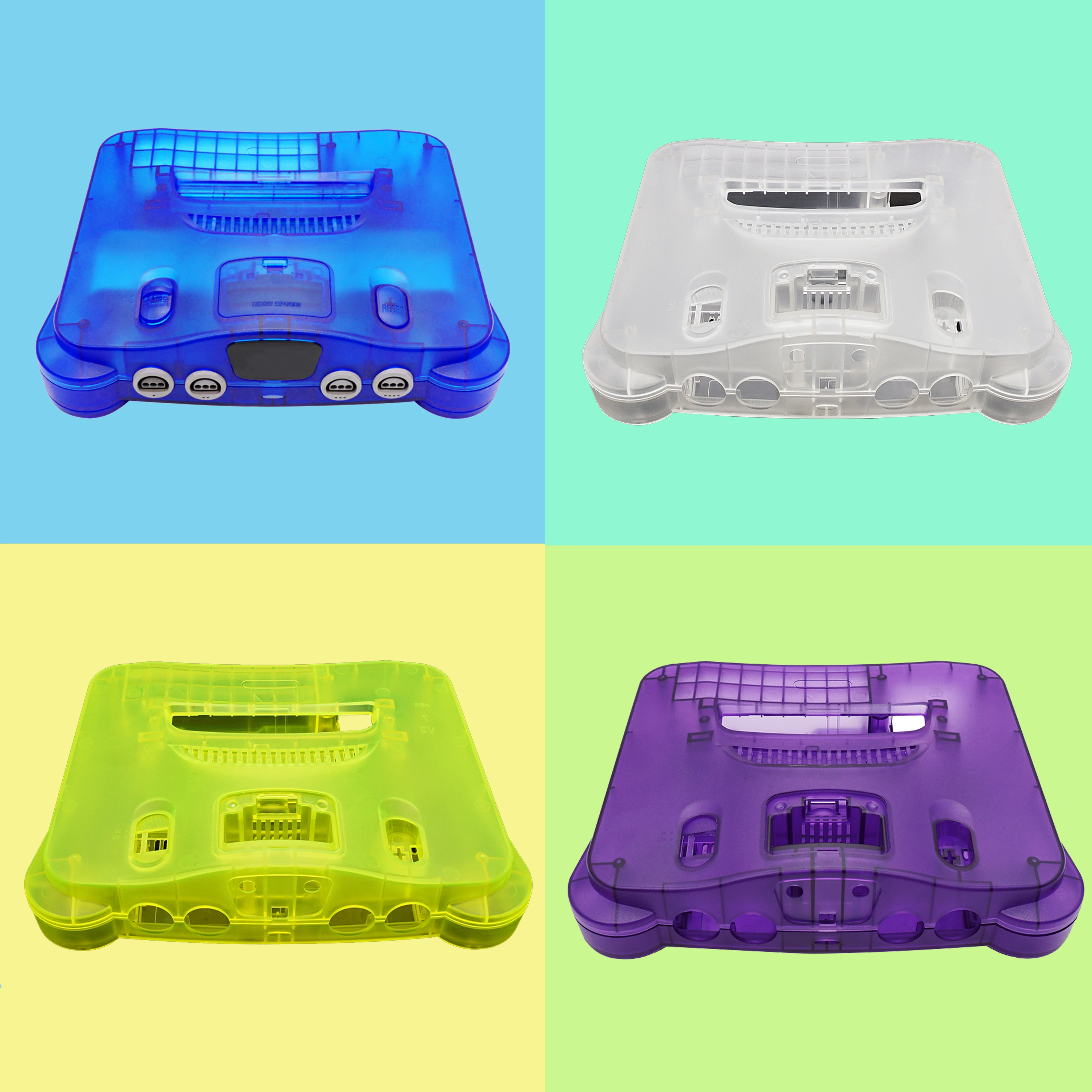 Games Console Protector Boxes Gaming Accessories Translucent Case for ...