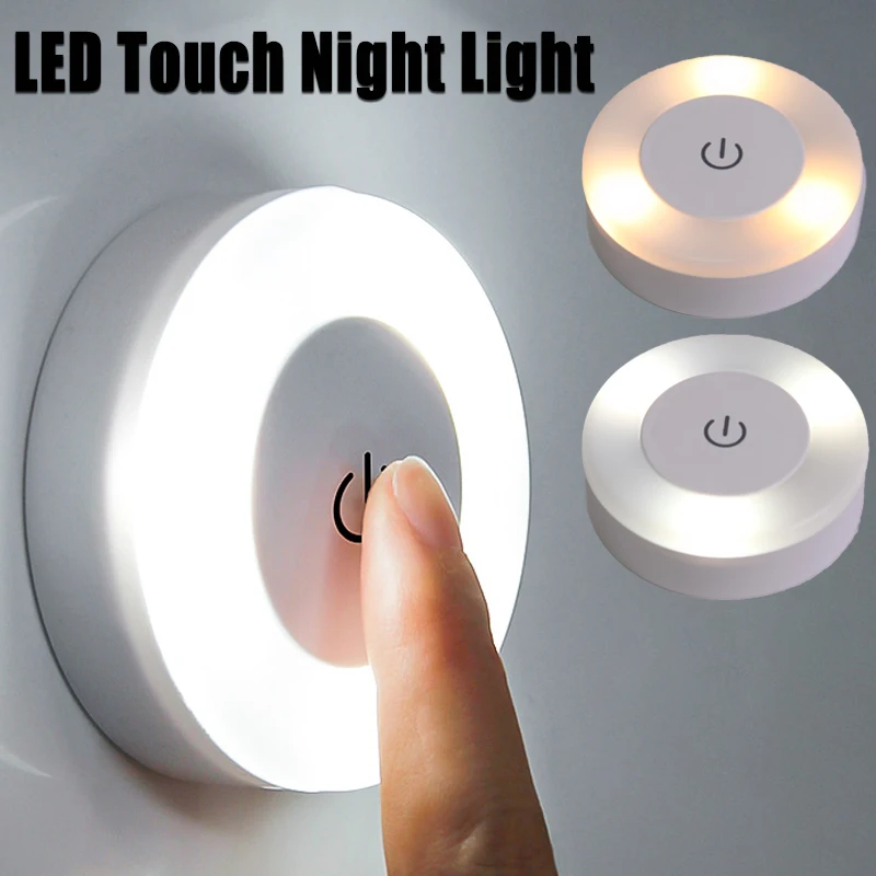 3-Mode-LED-Sensor-Night-Light-Flashlight-Magnetic-Base-Wall-Light-USB ...