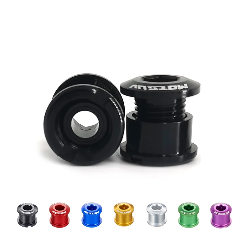 MTB-Bicycle-Chainwheel-Screws-4-9mm-Single-Chainring-Bolts-7075 ...