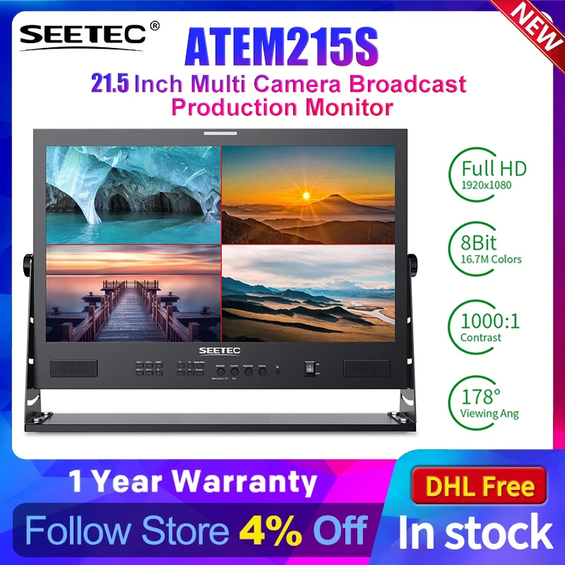 SEETEC-ATEM215S-21-5-Inch-Multi-Camera-Broadcast-Production-Monitor ...