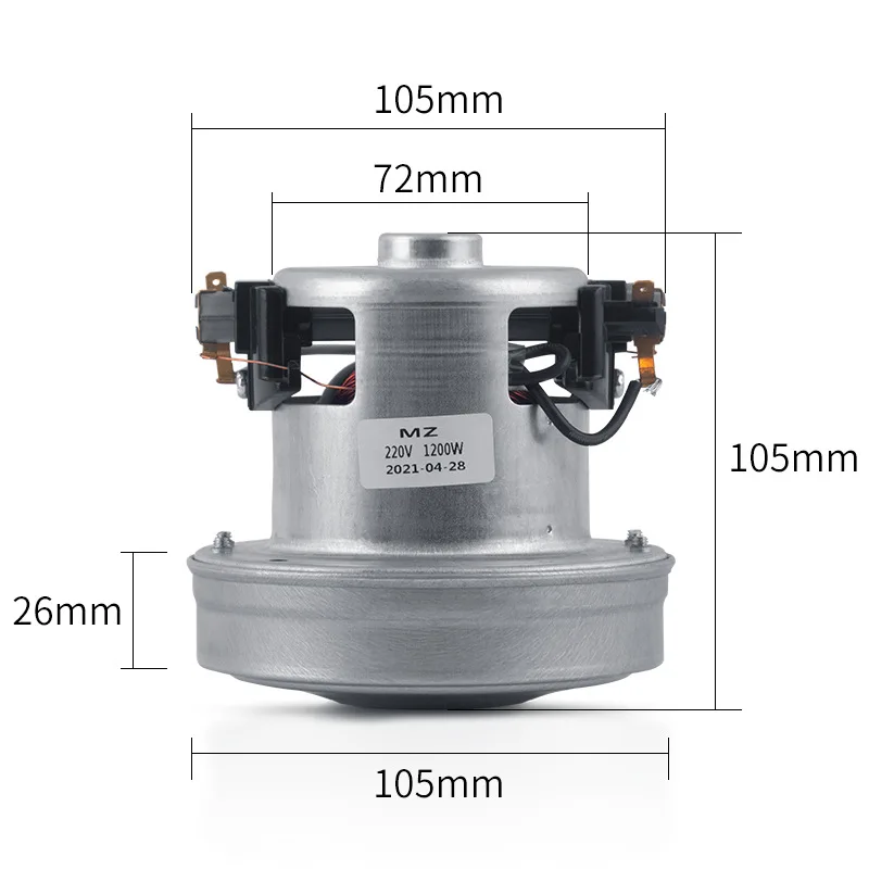 Vacuum Cleaner Parts 1200W Motor Suitable for Media and Widely USED On ...