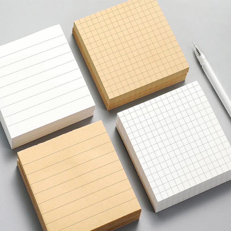 1Pcs 80Sheets Sticky Stationery Notepad Office Bookmark Sticky Notes ...