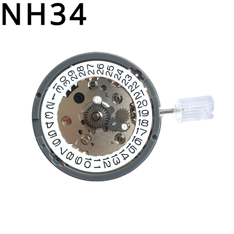 Brand-New-Japanese-Original-Nh34a-Automatic-Mechanical-Movement-Nh34-4 ...