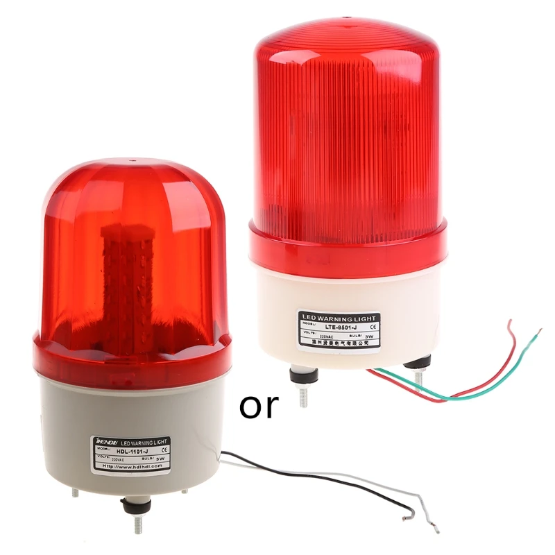 L1EE 220V/12V/24V Led Alarm Light Waarschuwing Lamp Signaal Buzzer ...