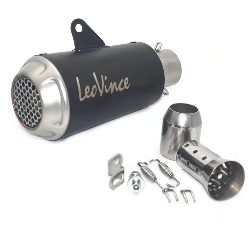 Motorcycle Escape Muffler Modified LeoVince LV-10 Exhaust Pipe DB ...