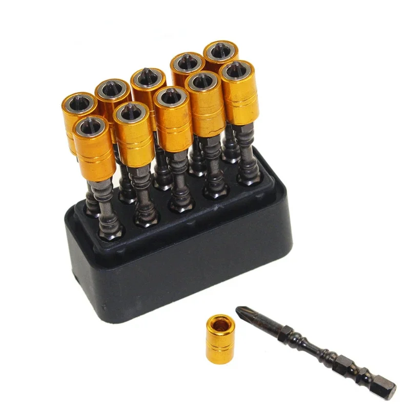 10pc-65mm-Magnetic-Screwdriver-Bit-Plasterboard-Drywall-Screwdriver ...