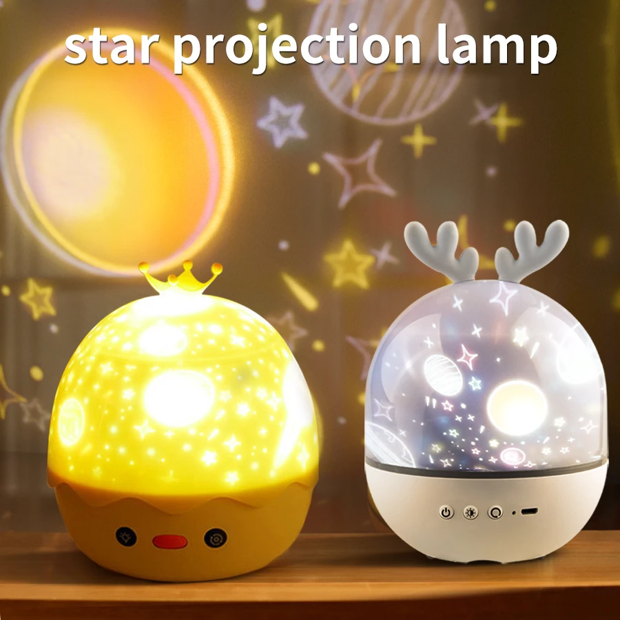 Baby Night Light Projector Music | Baby Projector Night Color - Starry ...