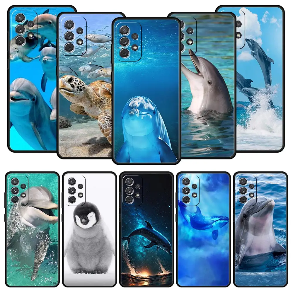 Ocean-Animal-Dolphin-Phone-Case-For-Samsung-Galaxy-A51-A71-A21S-A12-A11 ...