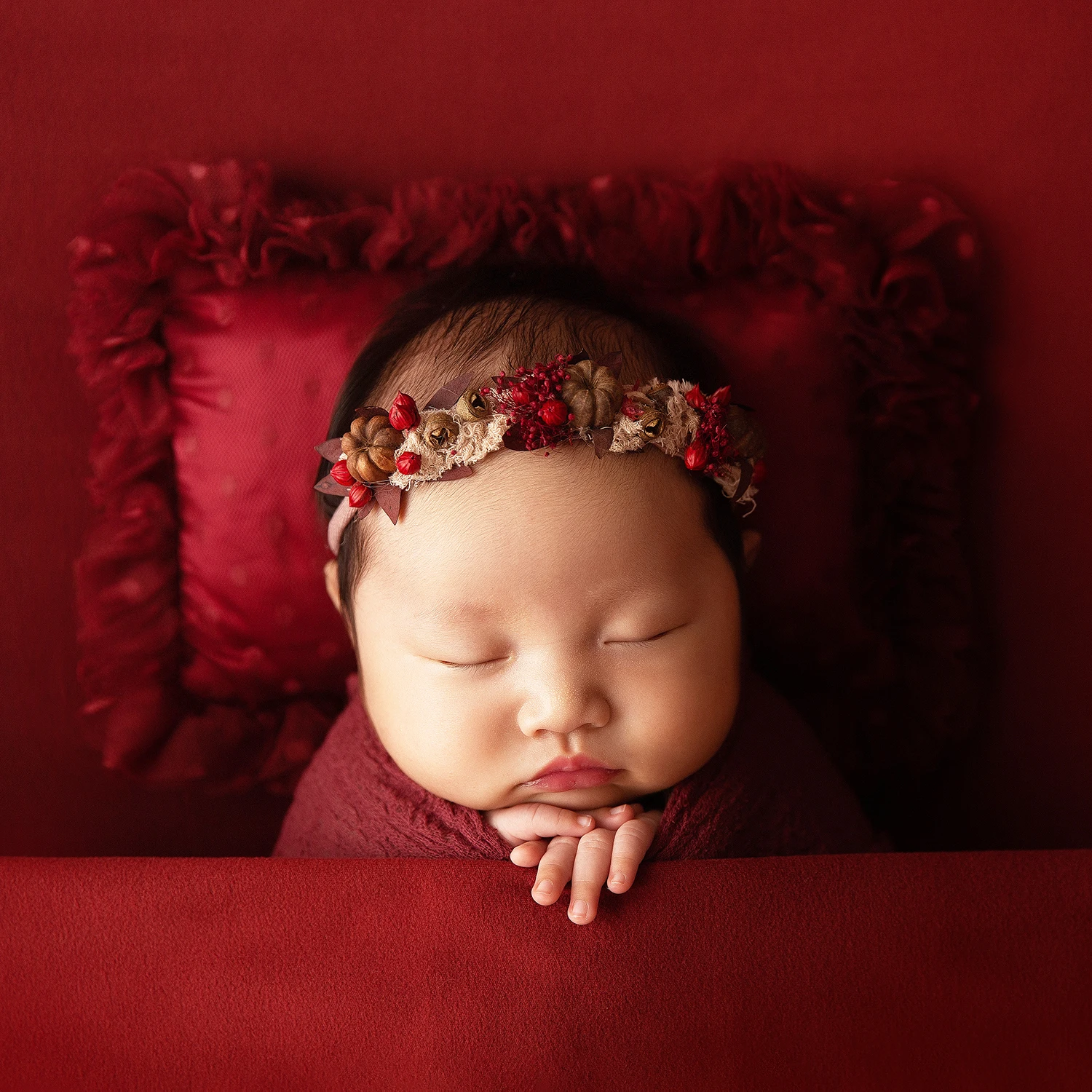 Newborn-Photograpy-Props-Backdrop-Stretch-Soft-Wraps-Hat-Pillow-Baby ...