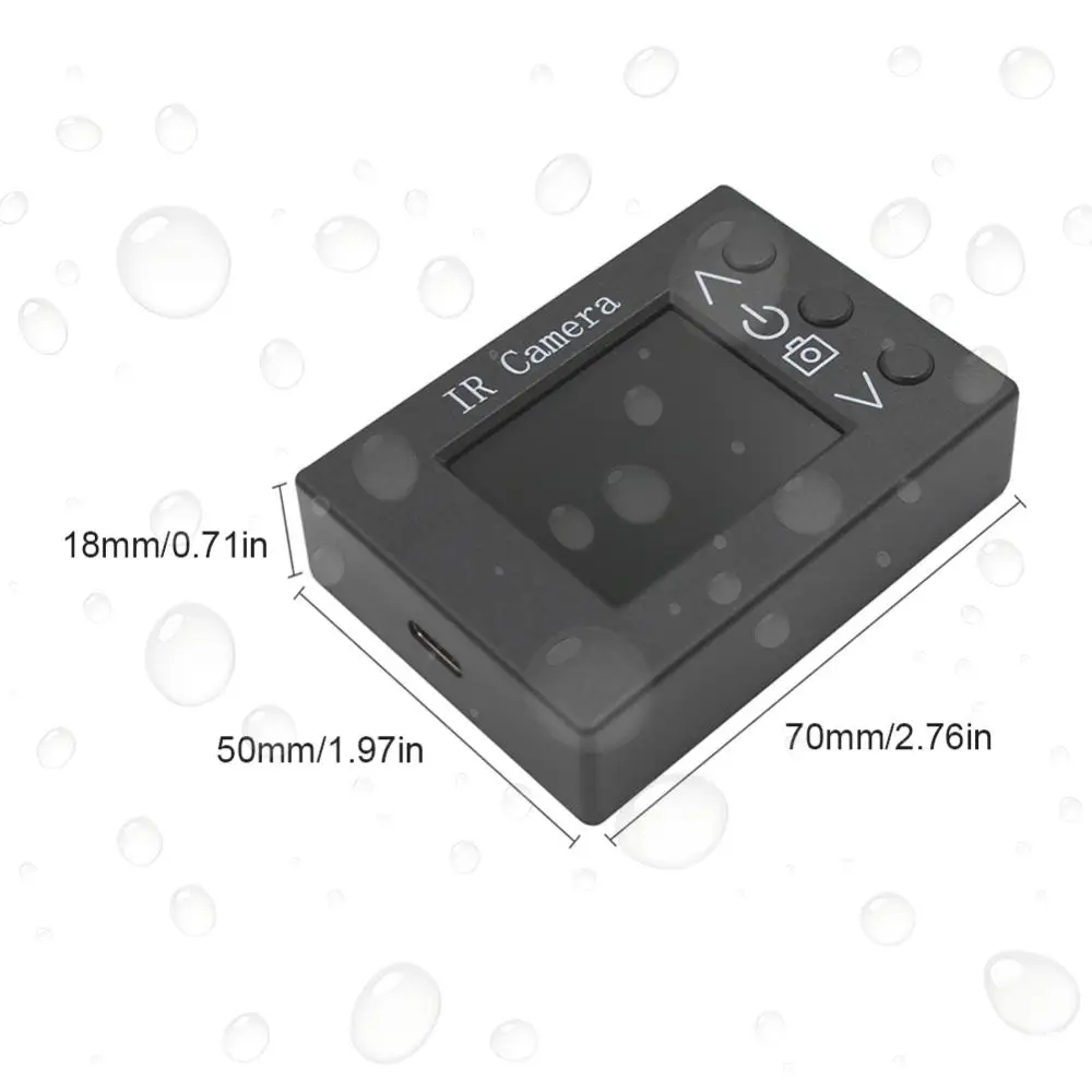 1.8 Inch TFT Screen Infrared Temperature Sensor Camera 160x128 IR ...