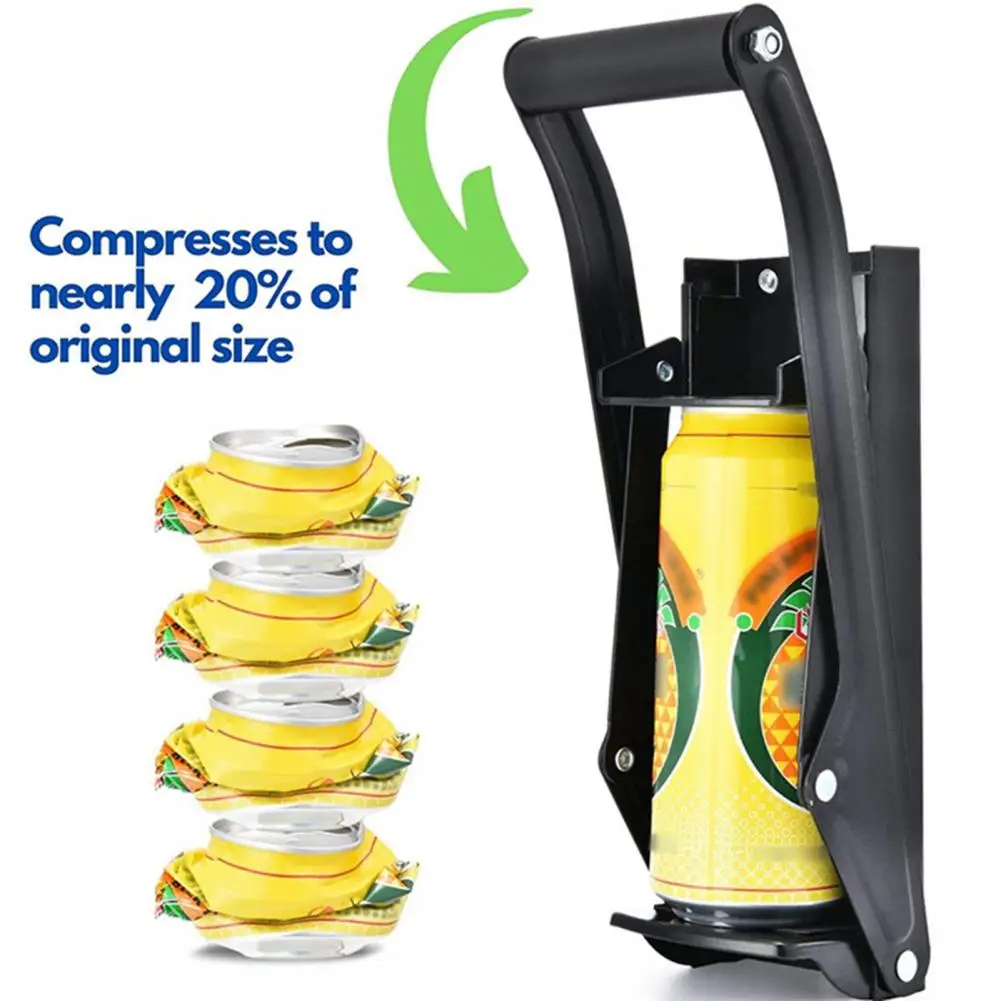 Wall-mounted-Metal-Can-Crusher-Beer-Bottle-Opener-Hand-Pull-Press ...