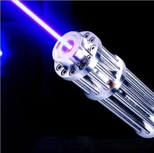 HOT! Most Powerful Military 450nm 500000m Blue Laser Light Pointers ...