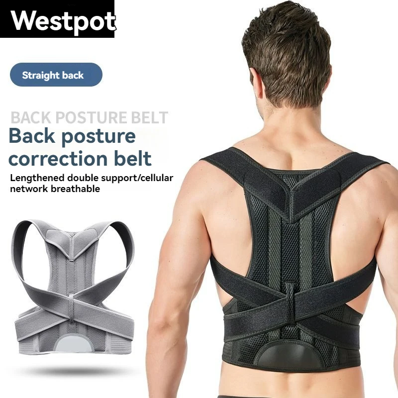 Posture-Orthopedic-Belt-Back-Fixation-Belt-Chest-Taper-Thin-Back-Belt ...