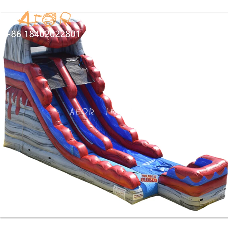 Commercial-backyard-giant-big-inflatable-waterslide-water-pools-slide ...
