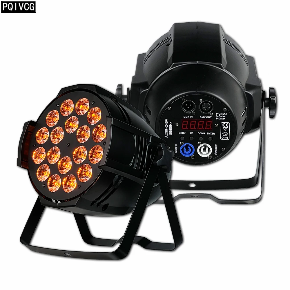 Aluminum-18x18w-RGBWA-UV-6in1-LED-Par-Light-DMX-6-Color-Par-Light-RGBWA ...