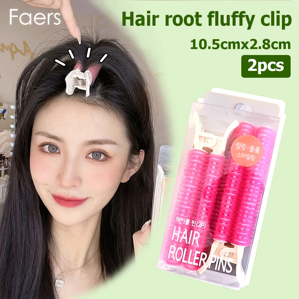 2Pc/set Hair Clips Hair Root Fluffy Hair Bangs Styling Forehead Top ...