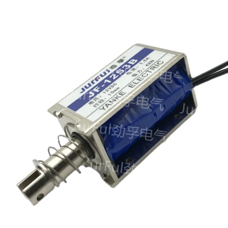 JF-1253B-DC-6V-12V-24V-42N-10mm-Stroke-Pull-Push-Type-Open-Frame ...