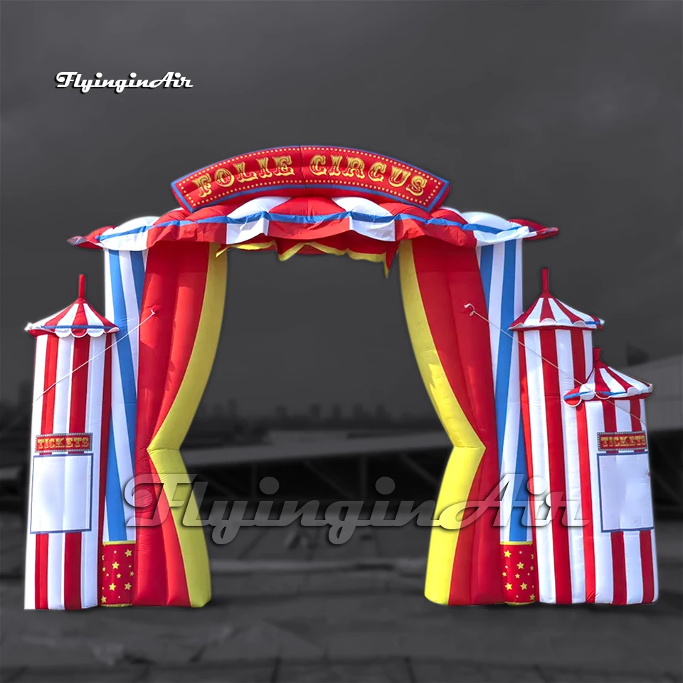 6m Outdoor Circus Arch Inflatable Carnival Archway Entrance Gate Air ...