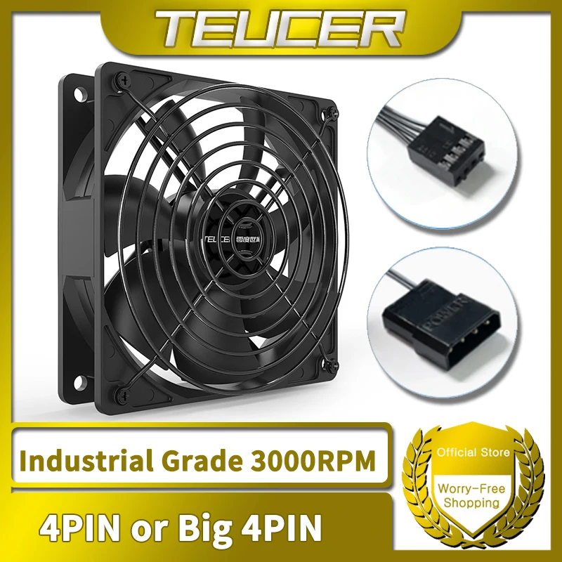 TEUCER-3000RPM-Cooling-Fan-Industrial-Grade-Large-Air-Volume-Computer ...