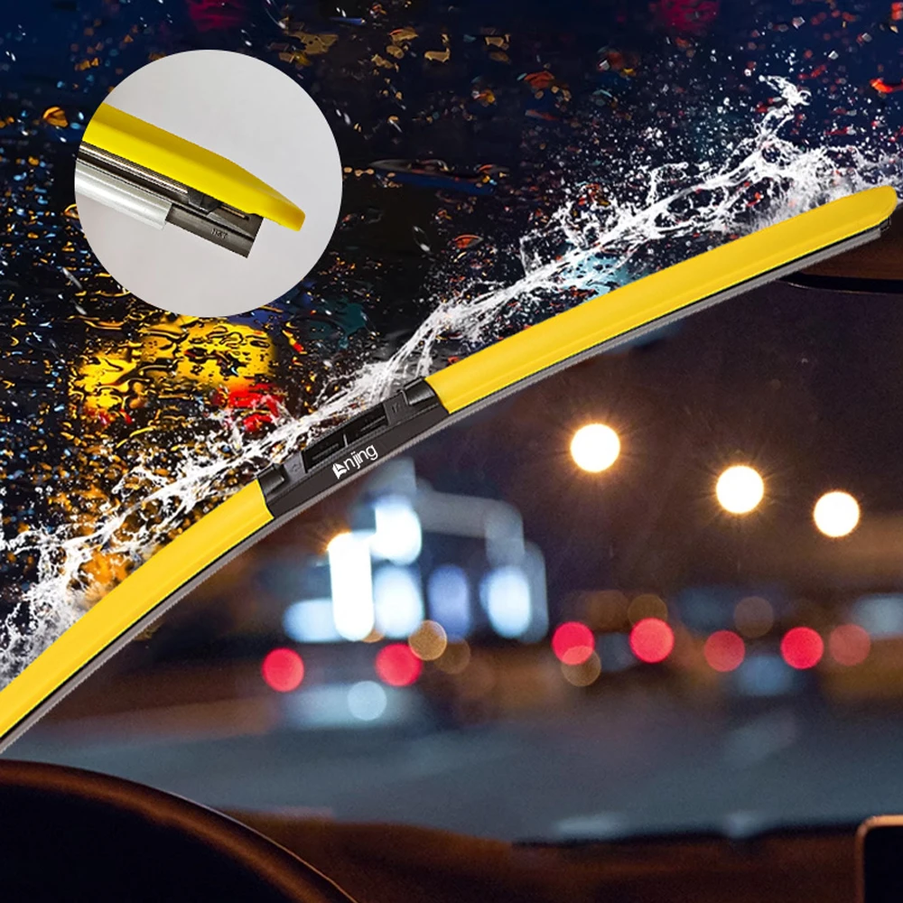 LNJING-Yellow-Windscreen-Wiper-Blade-For-Alfa-Romeo-Changan-Chrysler ...