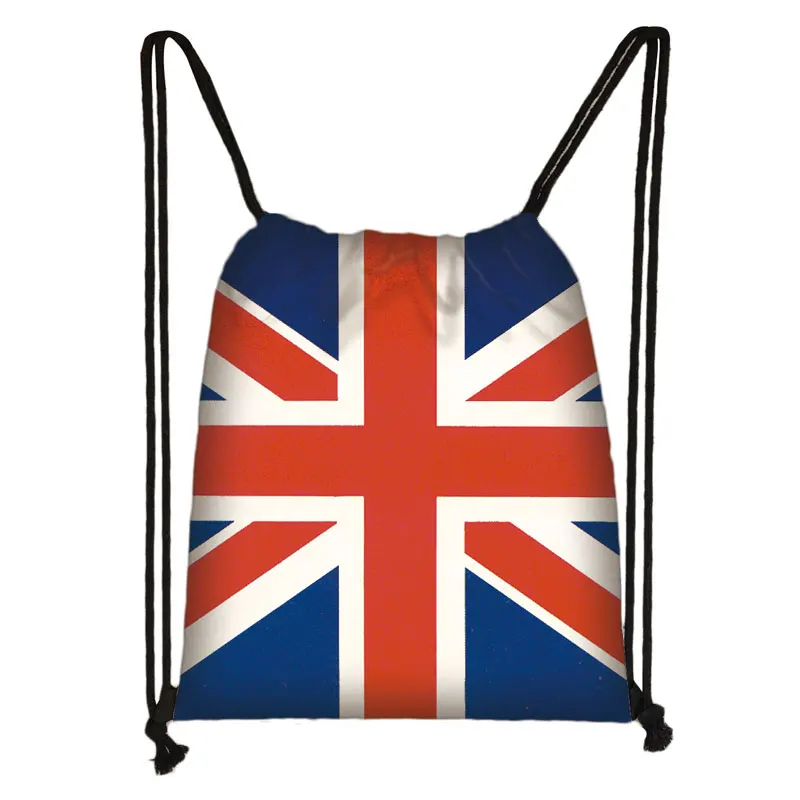 United Kingdom National Flag Printed Backpack - KawaiiMerch.com