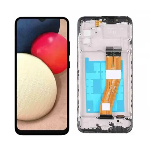 For Samsung Galaxy A02s LCD Display with Frame for Samsung A025U A025V ...