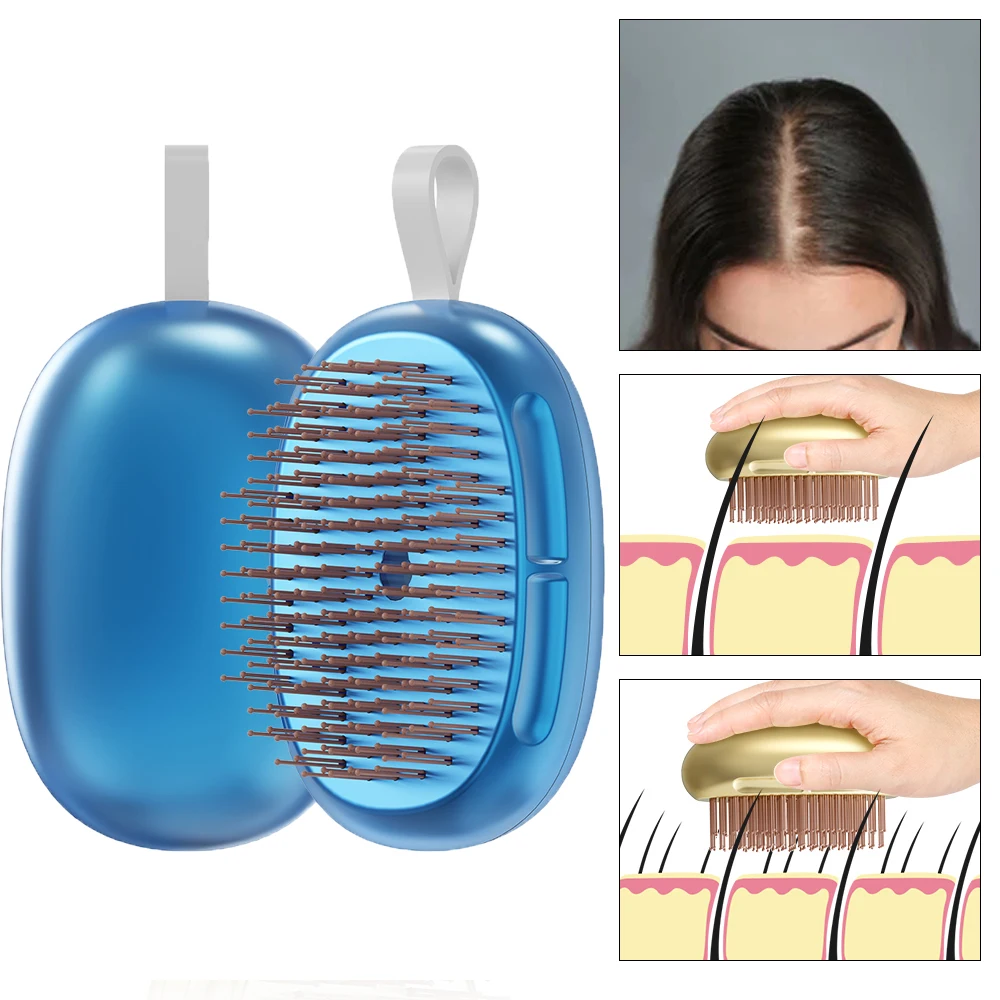 Root-Scalp-Massager-Comb-Anti-Detangling-Hairbrush-Strengthen-Hair ...
