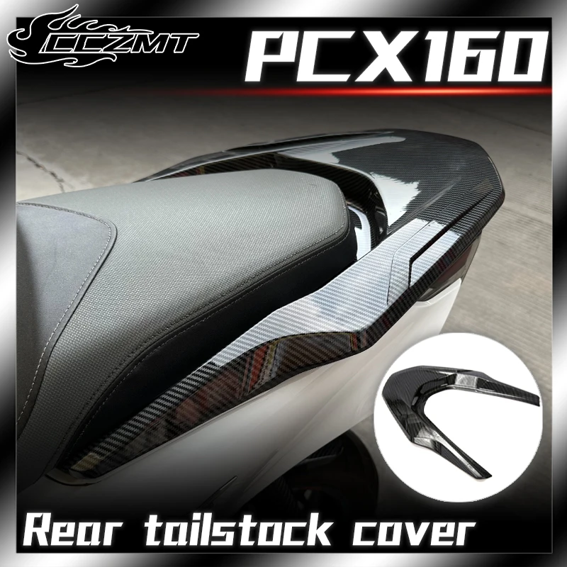 Motocicleta-Carbon-Fiber-Rear-Tail-Seat-Cover-Bagagem-Rack-Trim-Guard ...