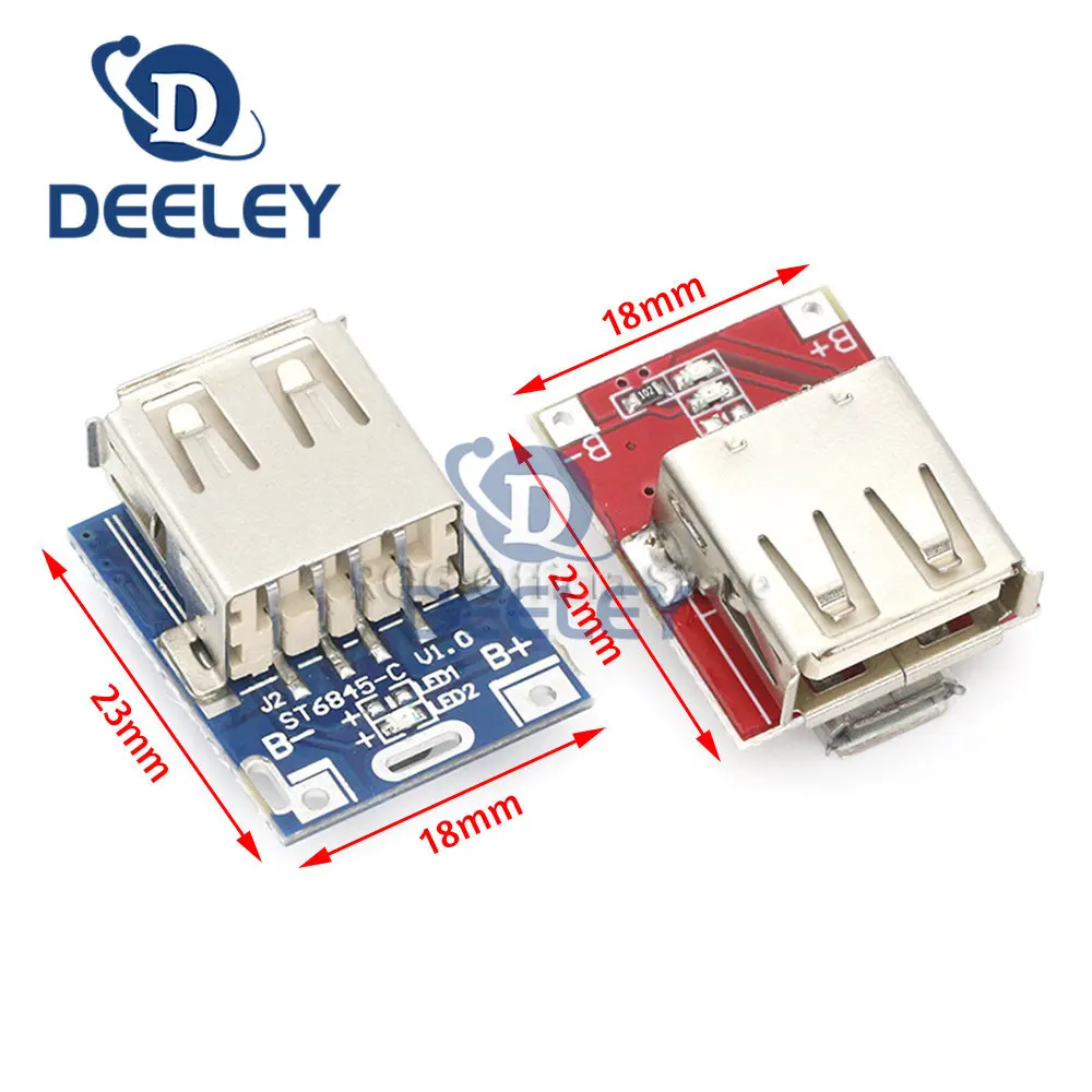 Mini-5V-1A-Power-Bank-Charger-Circuit-Board-Charging-Step-Up-Boost ...