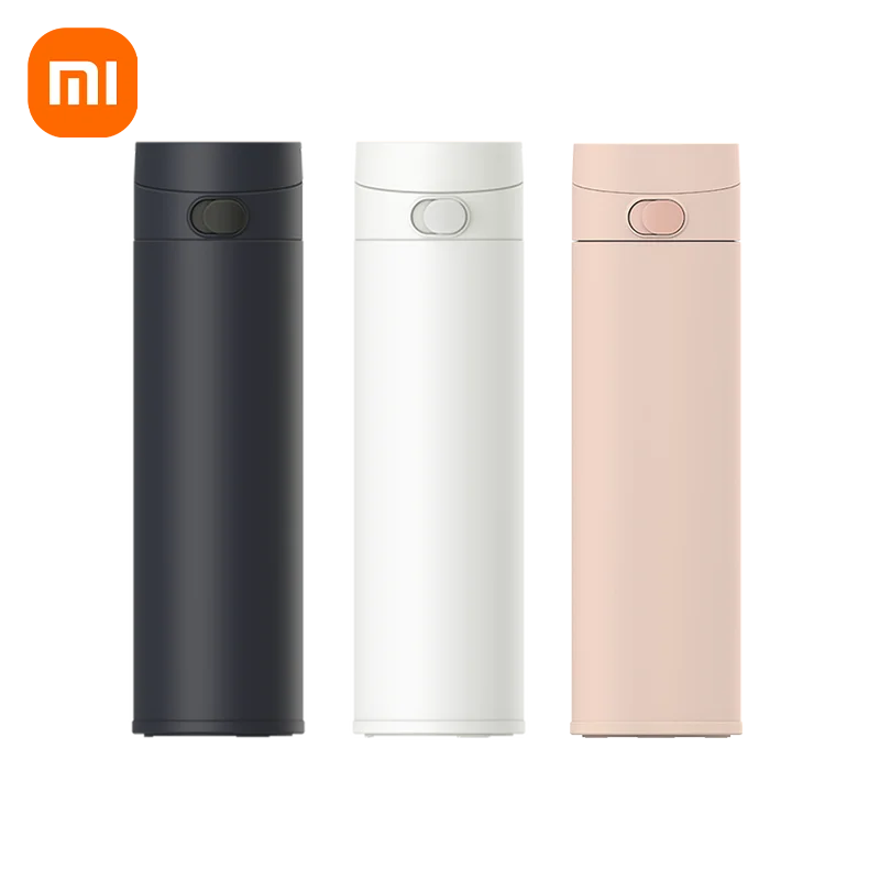 Xiaomi Mijia Thermos Cup Pop-Up Version 2 Stainless steel lightweight 480ml thermos bottle ...