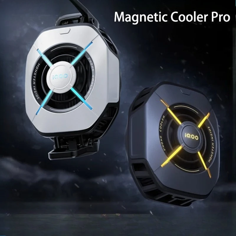 iQOO Magnetic Cooler Pro Bluetooth Cooler 36W Magnetic/Back Clip Type ...